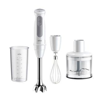 Braun MultiQuick 5 MQ50.236M, Mixeur Plongeant Technologie PowerBell Plus, 21 Vitesses & Turbo, Syst&egrave;me EasyClick Plus, Tige Acier Inoxydable, Fouet, Hachoi