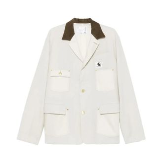 sacai Homme, Vestes, Beige, Taille: M Blazers