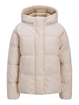 Jack & Jones Veste Puffer Jxglobal OTW Act, Moonbeam, S, Beige clair, S