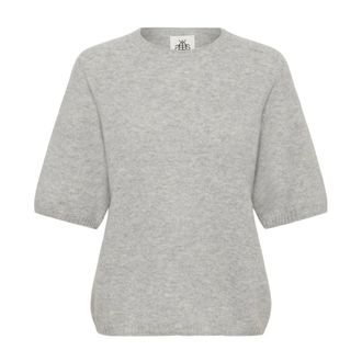 Karen by Simonsen Femme, Pulls, Gris, Taille: 44 FR Tricot &agrave; col rond
