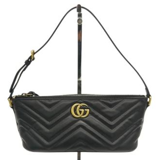 Gucci Sac bandouli&egrave;re Vintage Pre-owned - Femme - Pre-owned - Noir - Taille: ONE Size