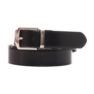 Canali Lederg&uuml;rtel - - Accessories - Herren - Schwarzk - 90 CM