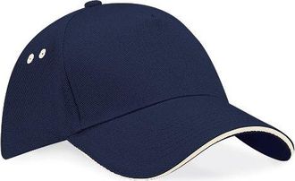 Beechfield Unisexe Ultimate Casquette 5 panneaux en contraste couleurs - Multicolore - Taille unique