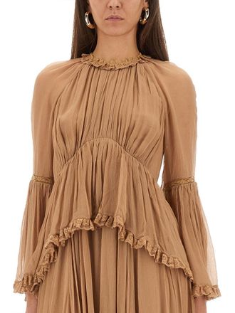 Zimmermann Hypnotic Dress - Beige