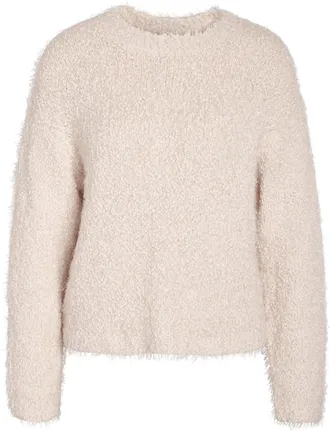 Noisy May Noisy may NMSASSY L/S O-Neck Knit FWD NOOS, Eggnog, XL