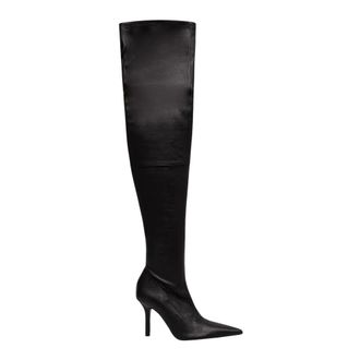 Patrizia Pepe Femme, Chaussures, Noir, Taille: 41 EU Chaussures > Bottes > Bottes hautes