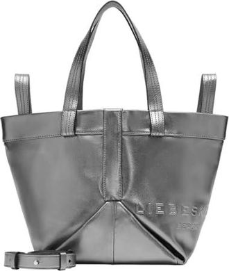 Liebeskind Liebeskind Sac de Shopping S 410 / Elvira Shopper S en Pierre argentée, Courses Femmes, Silver Stone