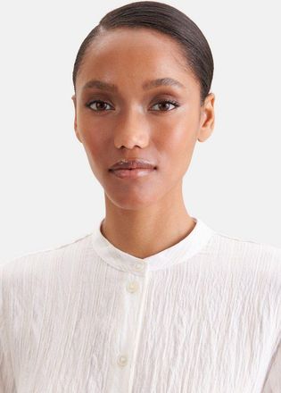 Seidensticker Klassische Bluse 1/1 Rundhals Gestreift