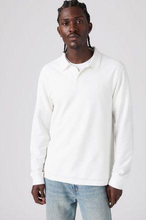 Levi's Long Sleeve Original Polo - Homme - Blanc / Bright White - 2XL