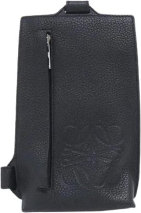 Loewe unisex, Pre-owned, Noir, Taille: ONE Size Sac bandouli&egrave;re Pre-owned