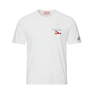 MC2 Saint Barth Homme, Tops, Blanc, Taille: S Portofino Man T-Shirt