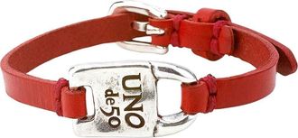 Uno De 50 UNO de 50 Damen-Armband, 925er Sterlingsilber, Größe L, 16,31 cm, Metalllegierung, handgefertigter Schmuck, Talla L, Silber, Kein Stein