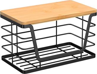 Generic Halterung f&uuml;r M&uuml;llbeutel - Wandmontierte Aufbewahrung, stapelbar, f&uuml;r K&uuml;che und W&auml;sche