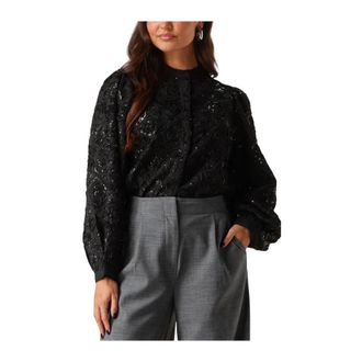 Y.A.S Blusen - - Blouses & Shirts - Damen - Schwarzk - XS