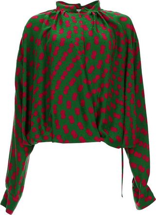 Dries Van Noten Hemd - Gr&uuml;n
