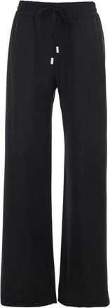 Pantaloni Torino Femme, Pantalons, Noir, Taille: 36 FR Wide Pantalons