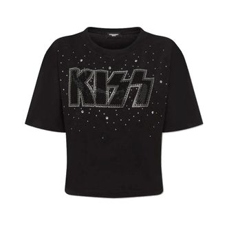 Dsquared2 T-Shirts - - Tops - Damen - Schwarzk - S