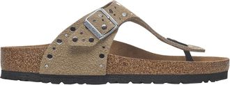 Birkenstock Femme, Chaussures, Beige, Taille: 40 EU Gizeh Rivet