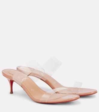 Christian Louboutin Mules Just Nothing 55 en PVC
