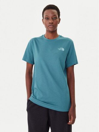 The North Face T-Shirt Redbox NF0A87NK Blau Relaxed Fit