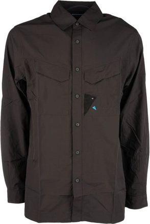 Kl&auml;ttermusen Homme, Chemises, Noir, Taille: L Syn LS Shirt
