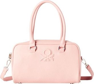 Benetton Borsa 618udy06x, Sac Femmes, Rose, St