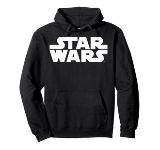 Star Wars Golden Title Logo Pullover Hoodie