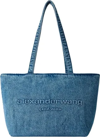 Alexander Wang Femme, Sacs, Bleu, Taille: ONE Size Punch Medium Tote Bag