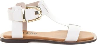 Bibi Lou Sunny Sandalen mit Schnallenverschluss - Wei&szlig;