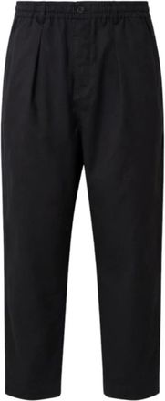 Universal Works Homme, Pantalons, Noir, Taille: W34 Pleated Track Pant