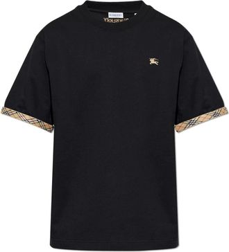 Burberry Homme, Tops, Noir, Taille: 2XL Ryan T-shirt