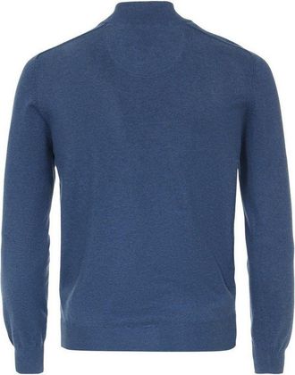 Redmond Strickjacke REDMOND Casual Herren Strickjacke College Zipper Comfort Anthrazit
