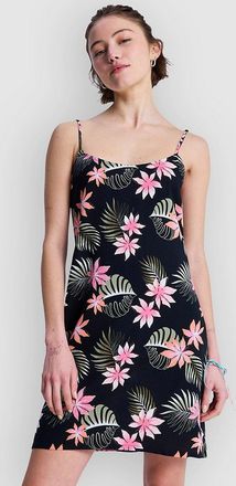 Roxy Rainbow Shores Mini Kleid anthracite paradise fleur