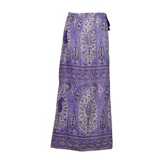 Antik Batik Lila Tajar Rock - - Skirts - Damen - Lila - M