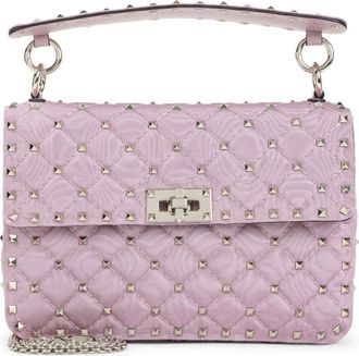 Valentino Garavani Femme, Sacs, Rose, Taille: ONE Size Rockstud Top-handle Bag