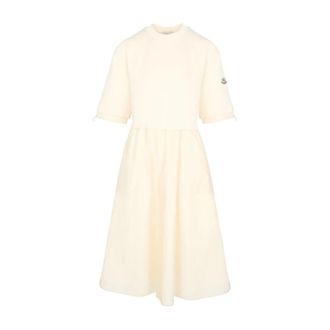 Moncler Midikleid - - Dresses - Damen - Beige - L