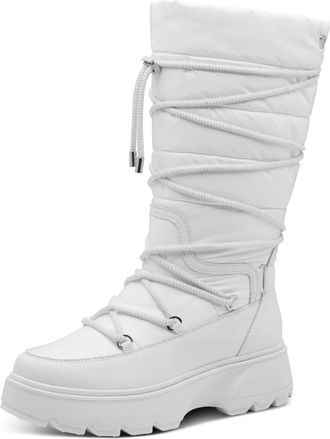 Tamaris Damen Stiefel Leder weiß 38