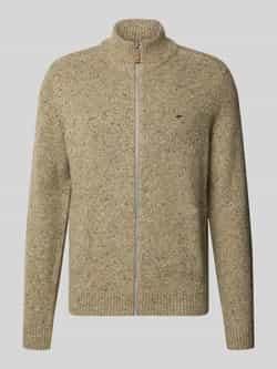 Fynch-Hatton Regular Fit Strickjacke mit Stehkragen