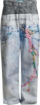 Barrow Barrow, Homme, Jeans, Bleu, Taille: W30 Jeans Amples