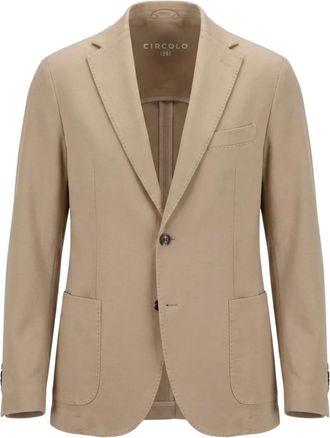 Circolo 1901 Homme, Vestes, Brun, Taille: XL Blazer Premium Piquet