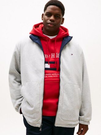 Tommy Hilfiger Big & Tall Wendejacke BT-LW REVERSIBLE JACKET beidseitig tragbar, Gro&szlig;e Gr&ouml;&szlig;en, Stehkragen