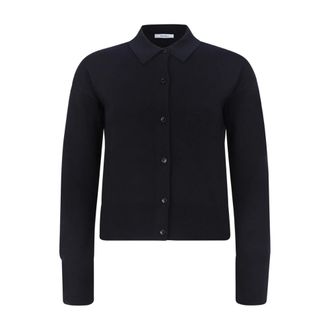 Max Mara Feminine Wollcardigan - - Blouses & Shirts - Damen - Blau - M