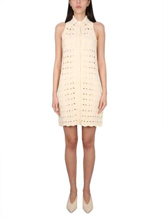 Max Mara Rivle Dress - White