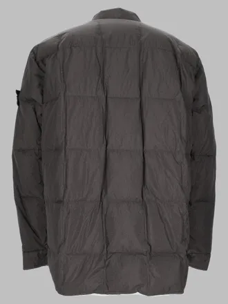 Stone Island Water-Repellent Down Jacket - Gray