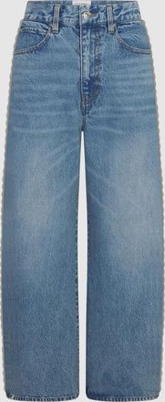 Frame Denim Jean The Crochet Bow Crop Aura