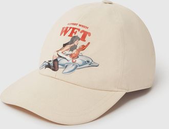 Stella McCartney Jeff Koons Slippery When Wet Cap, Woman, Ivory, Size: 59