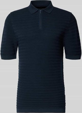 Mc Neal Regular Fit Poloshirt mit kurzem Rei&szlig;verschluss