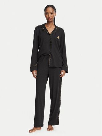 Lauren Ralph Lauren Pyjama ILN92561F Schwarz Regular Fit