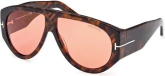 Tom Ford Lunettes de soleil Bronson - unisex - Accessoires - Brun - Taille: 60 MM