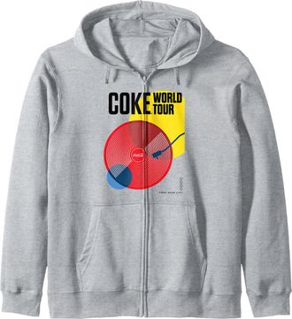 Coca Cola Ware Coke World Tour Coke Adds Life! Poster Kapuzenjacke